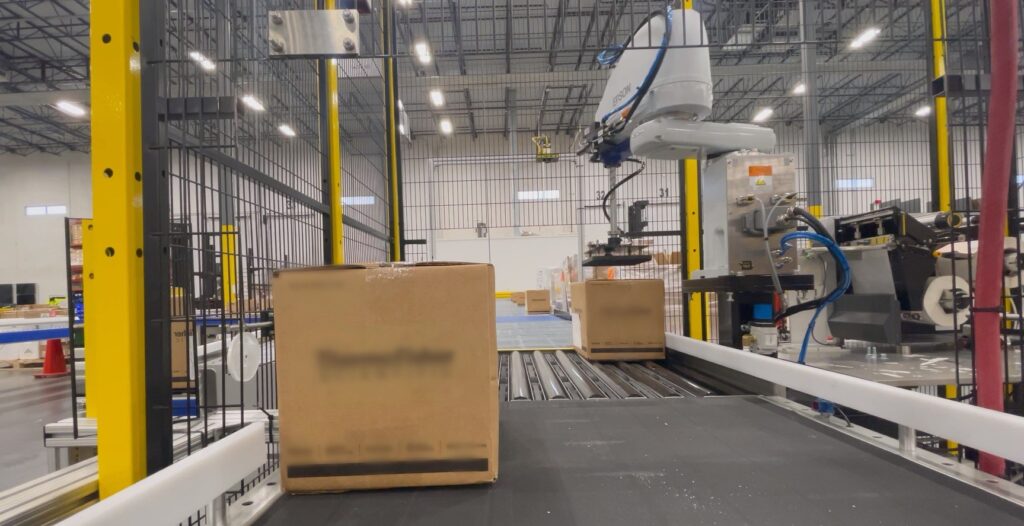 Robotic and Labeling Automation Work Cell - Precision Automation®